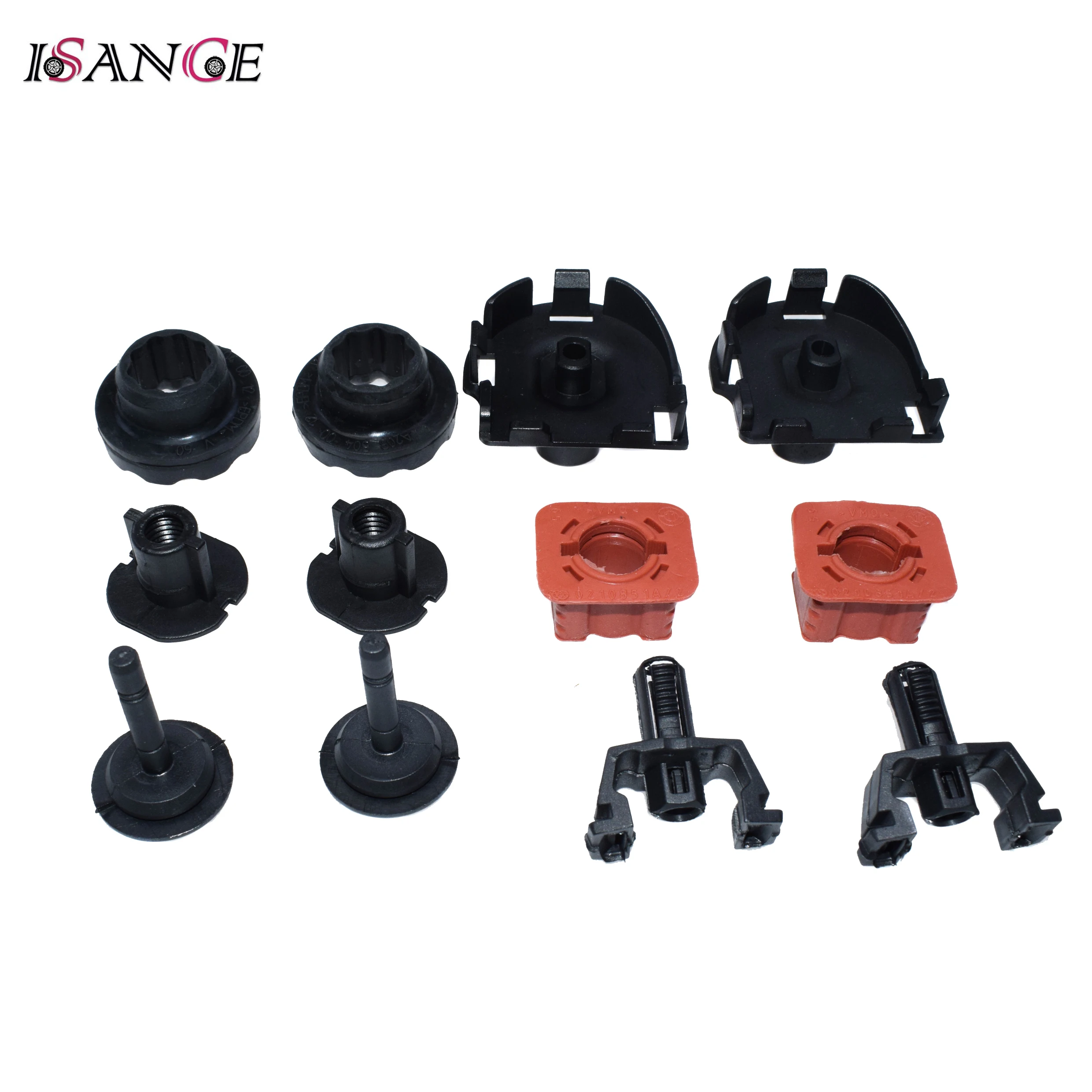 ISANCE-Radiator-Bracket-Mounting-Mount-Bushing-Kit-Upper-For-Mercedes ...