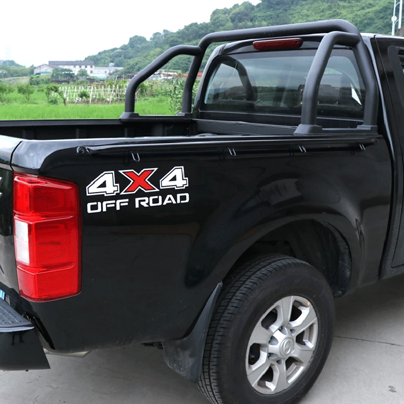 Gwm Pickup Rear Door Side Sticker 4x4 Off Road Molding Trim For Great ...