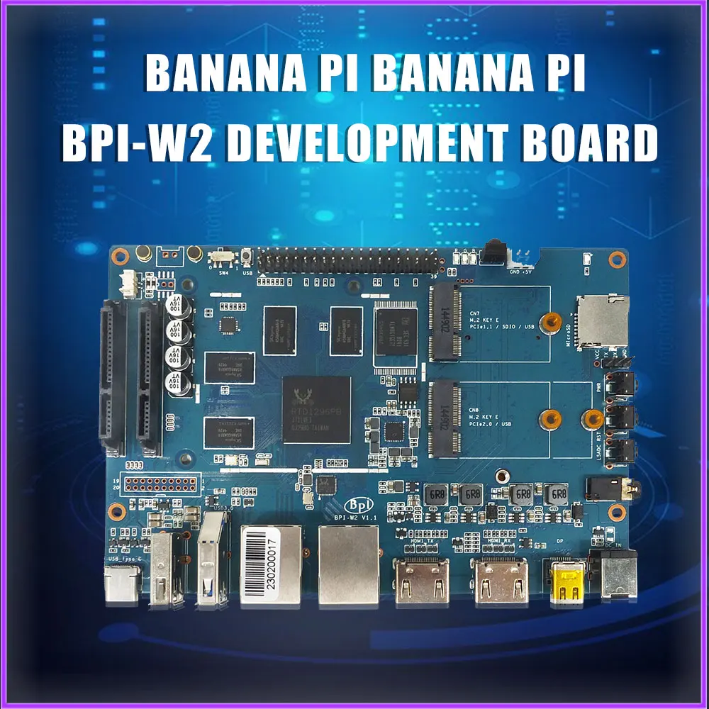 Banana Pi Bpi W2 Smart Router With Realtec Rtd1296 Design Suitable For Home Entertainment,home ...