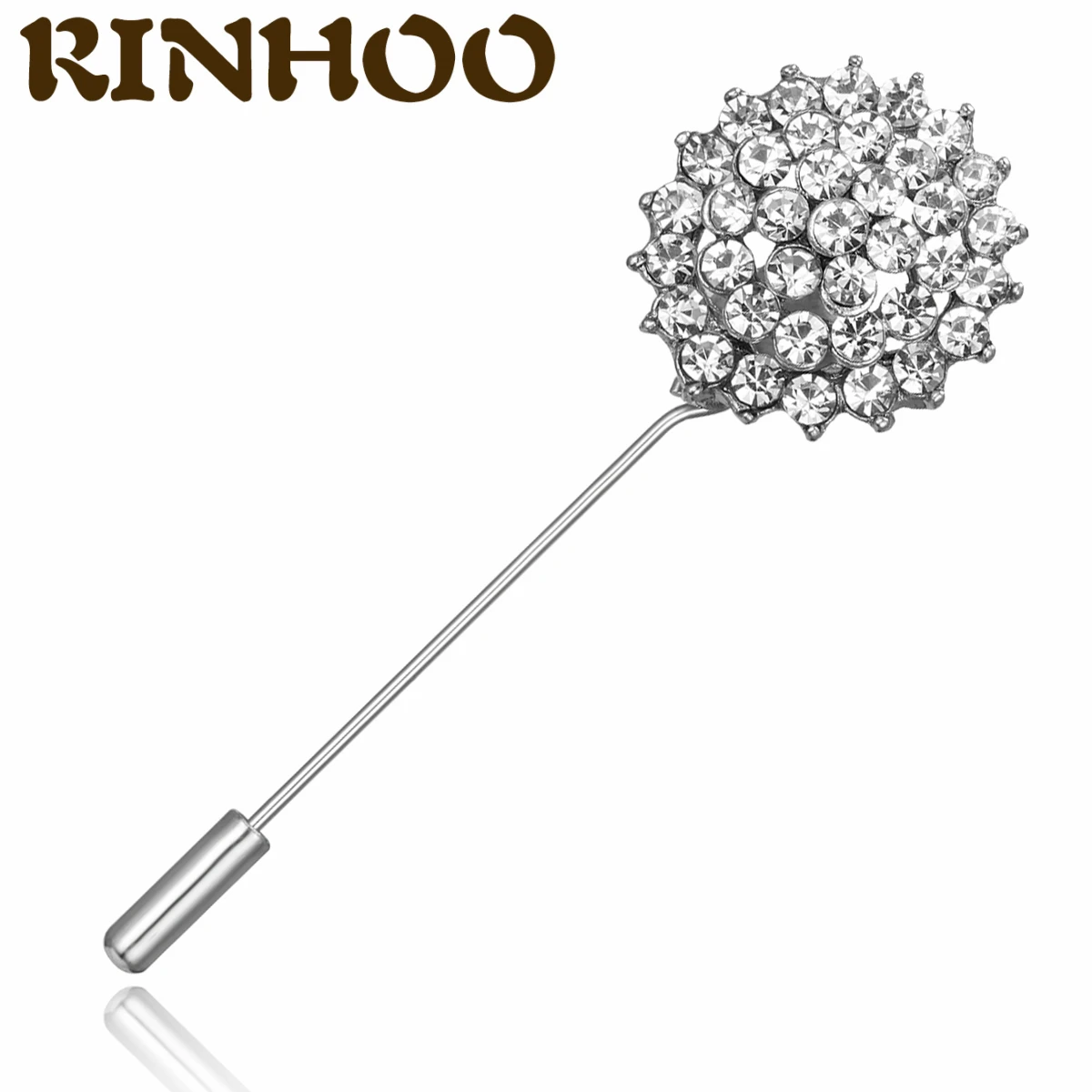 Women Brooches Elegant Needle | Large Safety Pin Brooch | Silver ...