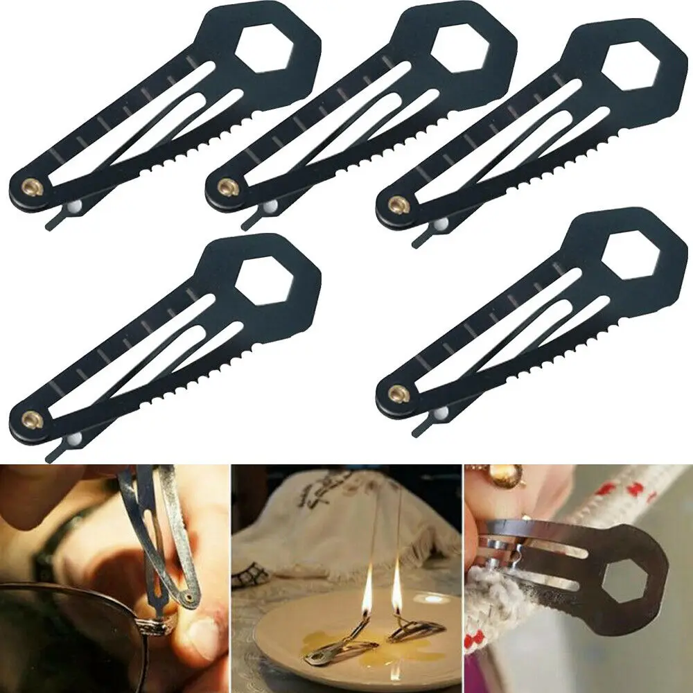 Women Camping Outdoor Self Defense Weapons Multifunction Stainless ...