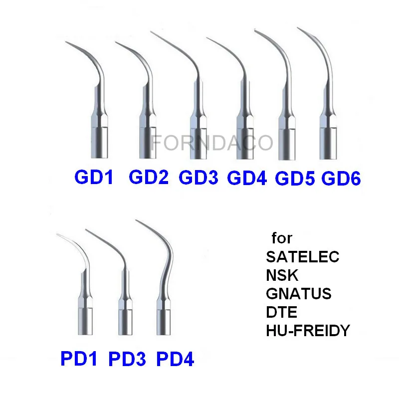 5pcs-Ultrasonic-Scaler-Scaling-Tips-fit-SATELEC-NSK-GNATUS-DTE-HU ...