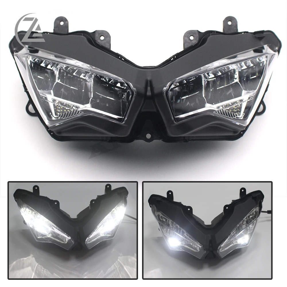 ACZ Motorcycle Light Headlight Assembly LED Headlights Head Lamp for ...