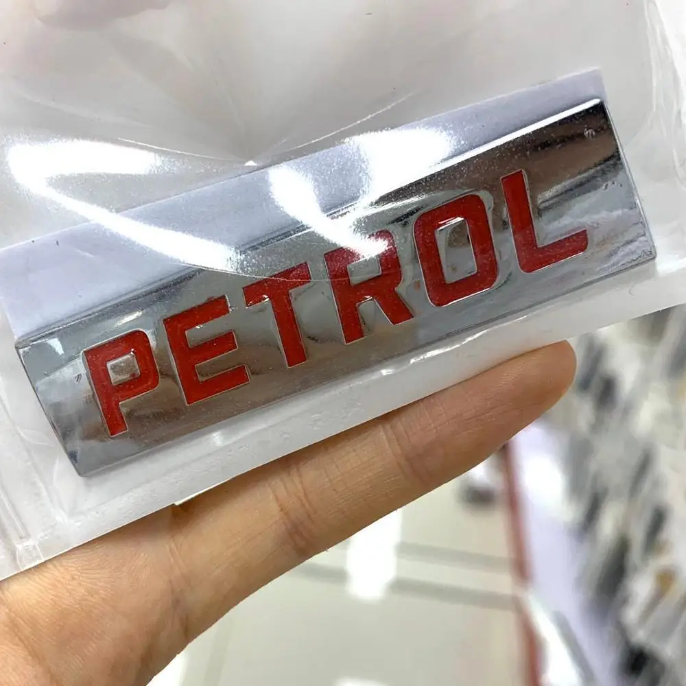 "petrol" Letter Decals Funny Car Sticker Pull Fuel Tank Pointer 3d ...