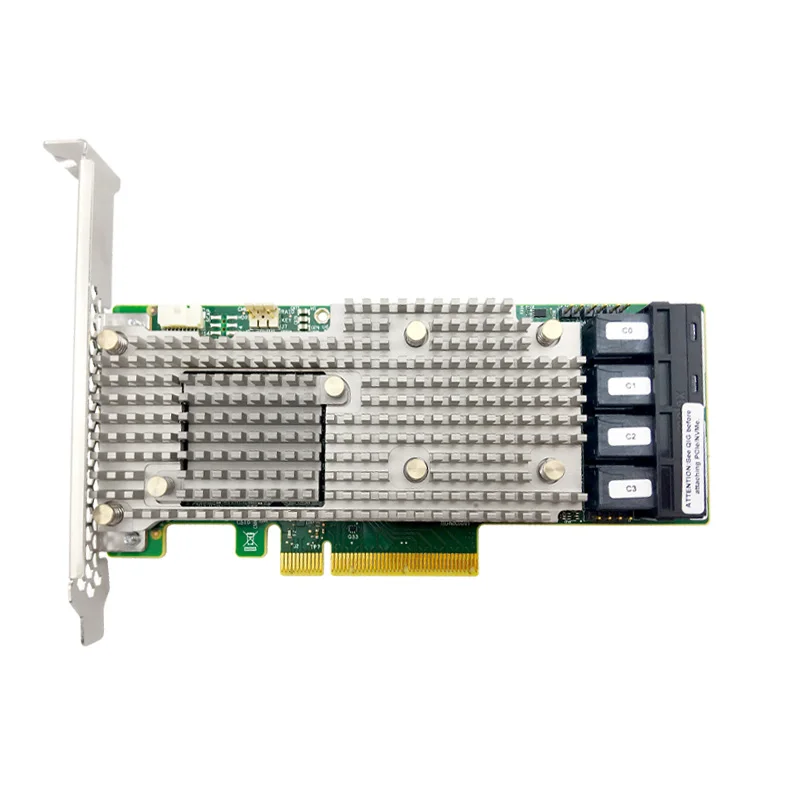LSI Broadcom MegaRAID 트라이 모드 SAS, SATA, NVMe 05 50011 00, 12gbit 16 포트 ...