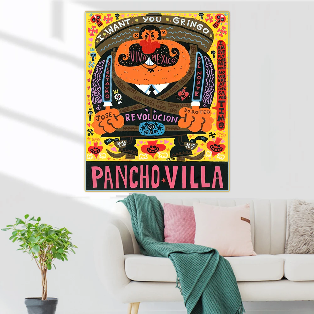 Pancho Villa Paintings