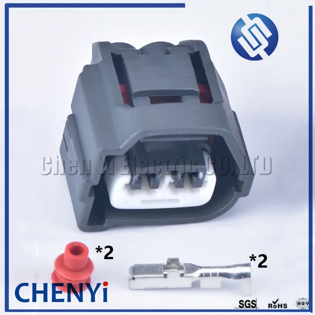 2 Pin Ignition Coil Connector Plug Cable Wire Harness For Hyundai Getz ...