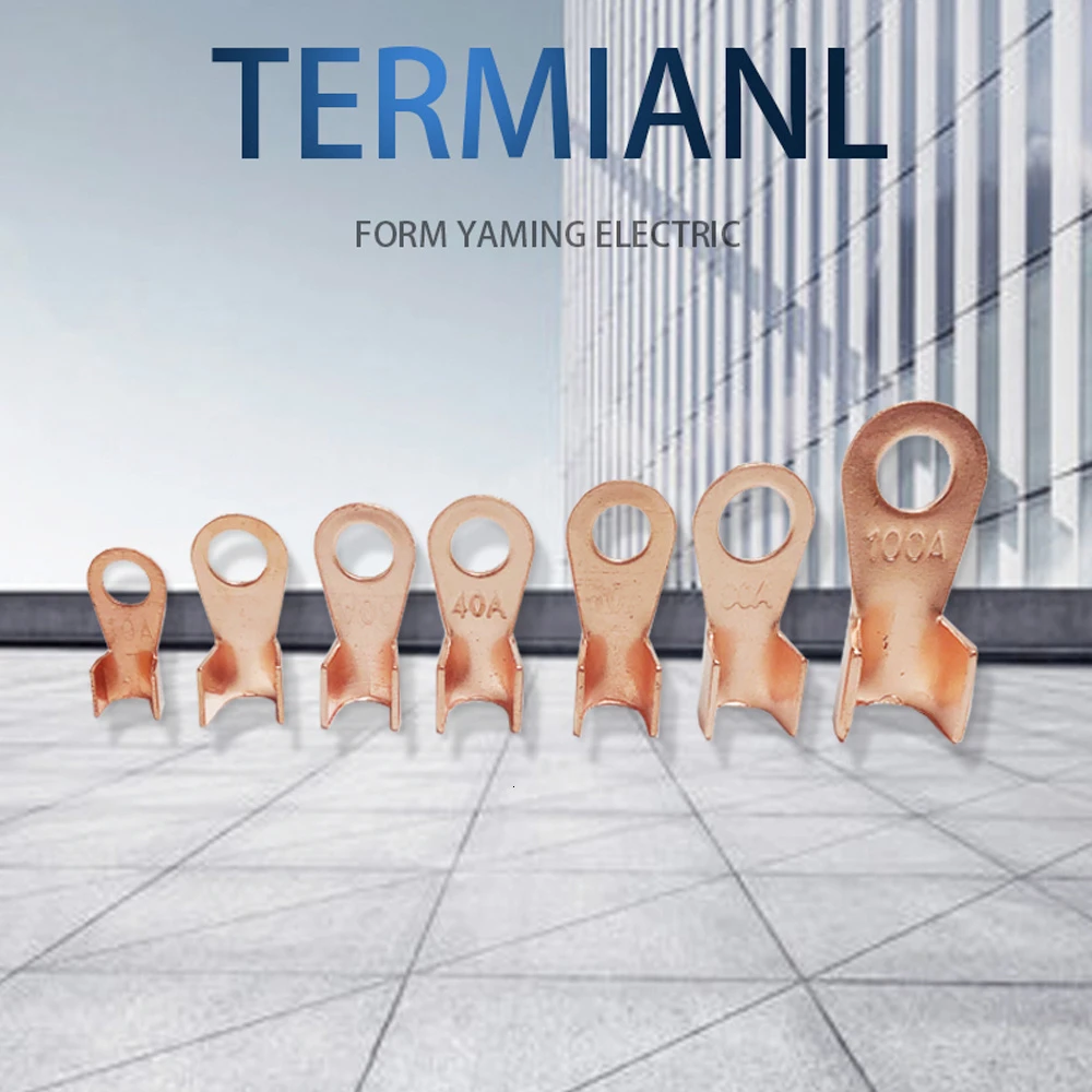 Terminal Ot Series 10/20/30/40/50/60/100/150/200a Splice Wire Dia ...