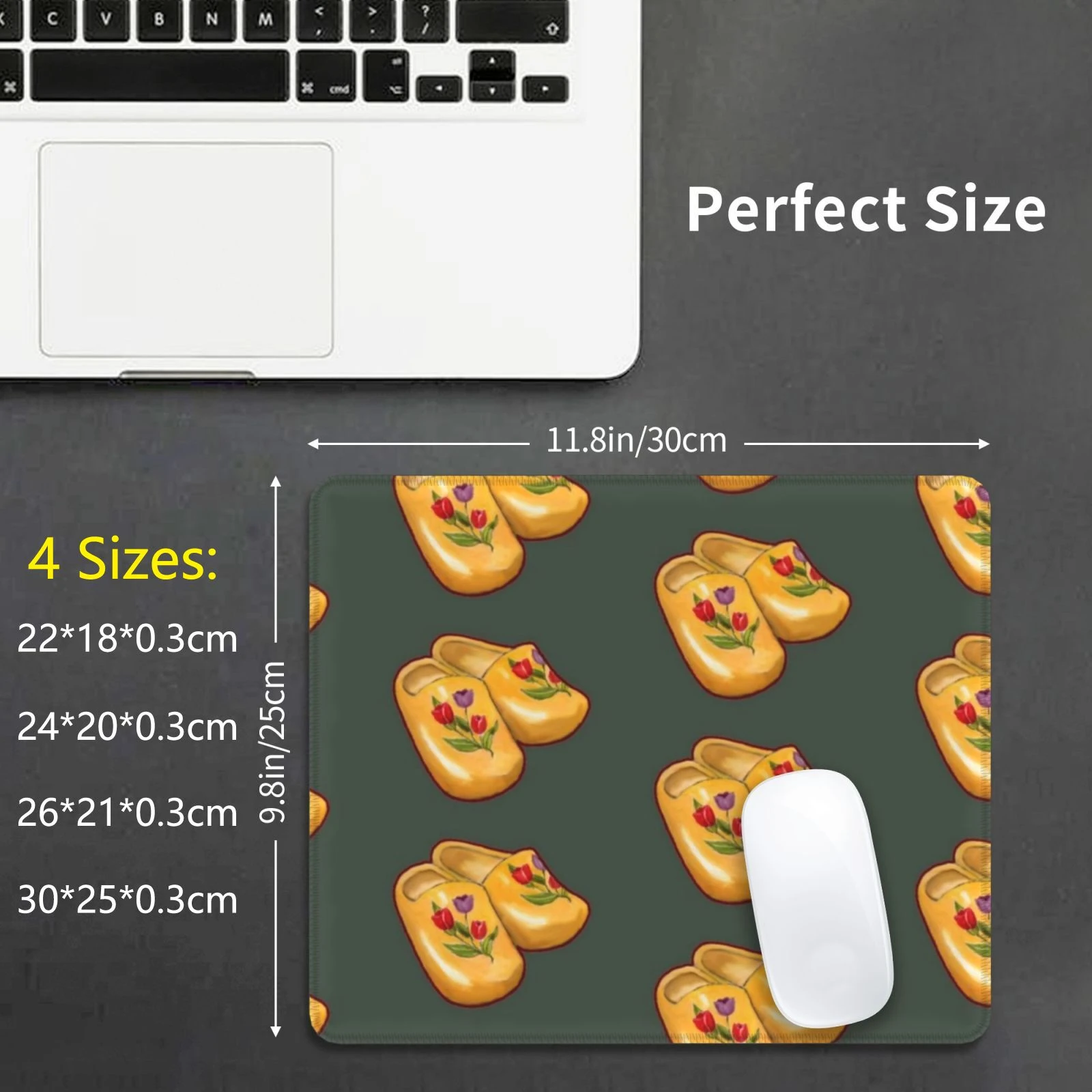 Dutch Wooden Shoes With Tulips , Klompen , Clogs , Drawing , Art Mouse ...