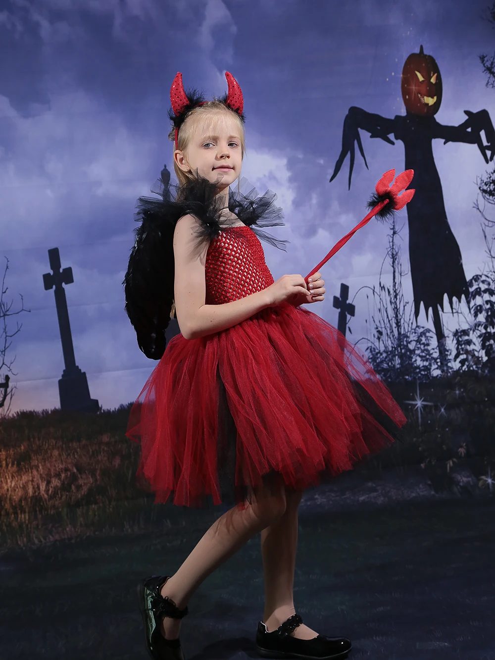 Halloween Costumes For Kids Devil Girls