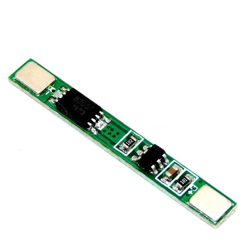 1PCS 1S 3.7V 3A li ion BMS PCM battery protection board pcm for 18650 ...