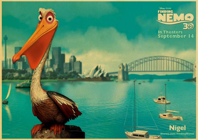 Finding Nemo 3d Poster