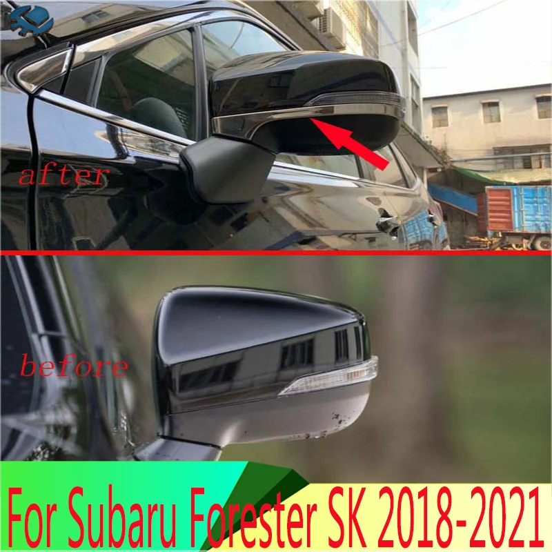 For Subaru Forester SK 2018 2021 Decorate Accessories Stainless Steel ...