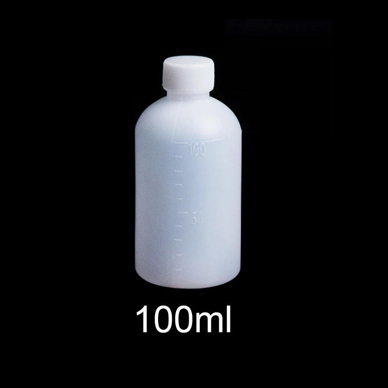 4-Pcs-Laboratory-Plastic-Bottle-Calibration-100ml-Transparent-Plastic ...