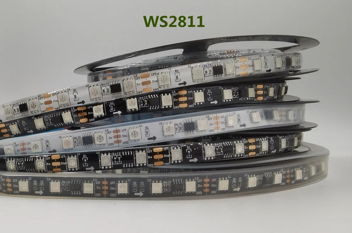 WS2811-Led-Strip-With-IC-Smart-Driver-Chip-AddressAble-LED-Strip-Light ...