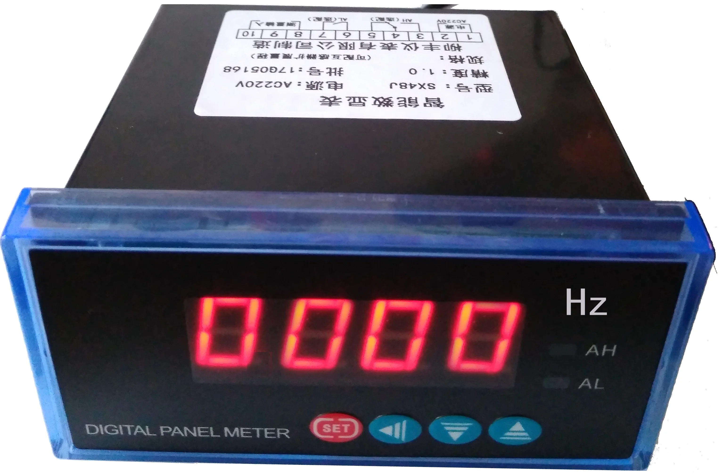 Inverter-External-Digital-Display-Meter-0-10V-Motor-Tachometer-Ammeter ...