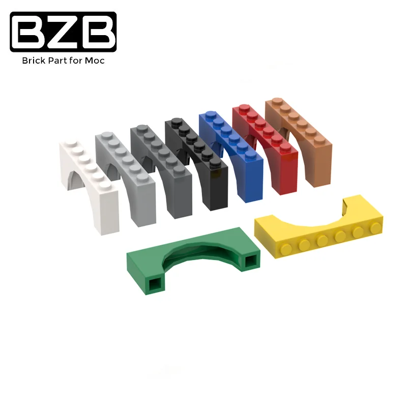 BZB-MOC-15254-1x6x2-Arch-Brick-12939-3307-High-Tech-Building-Block ...
