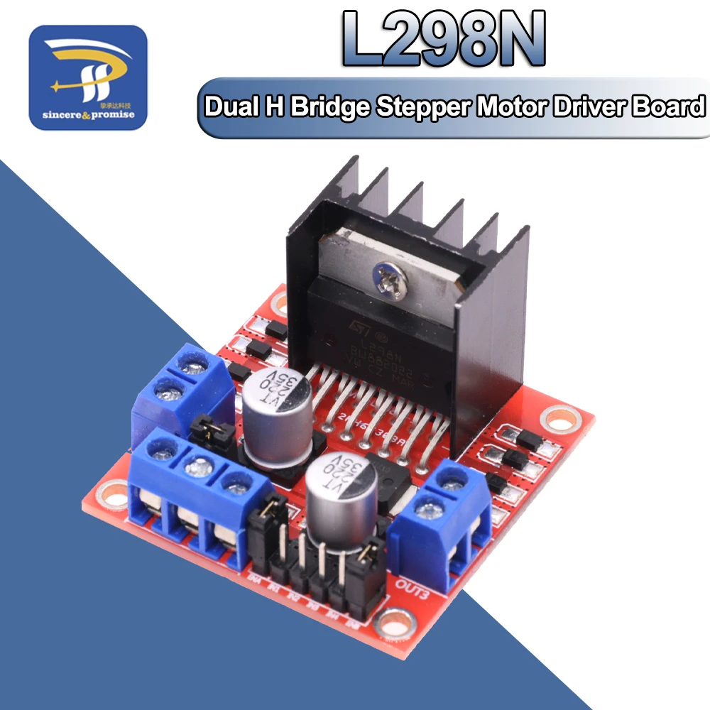 Drives & Motor Controls 5X L298N Dual H Bridge Stepper Motor Driver Controller Board Module ...