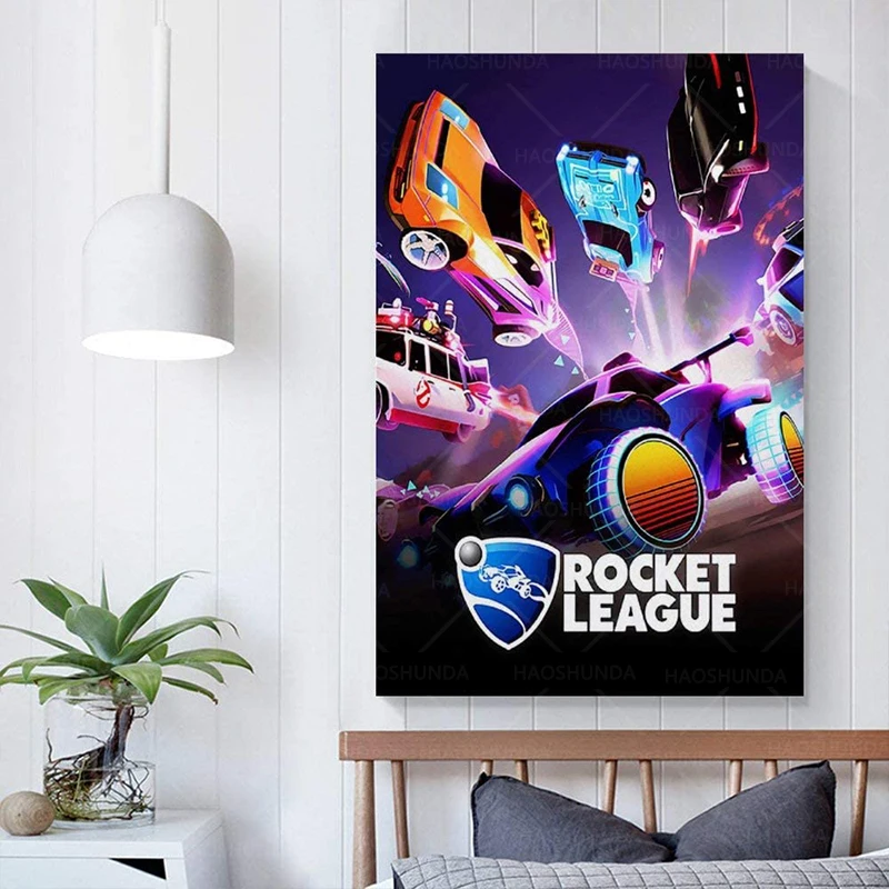 Water Resistant Rocket League | Modular Canvas Rocket League - Poster ...