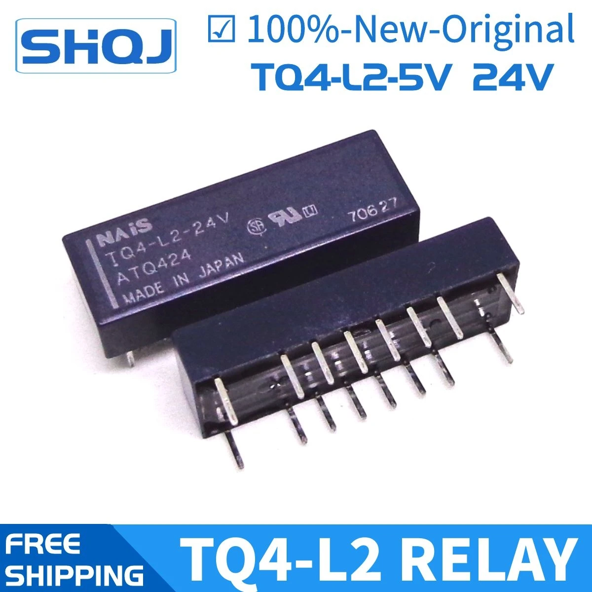 1PCS RELAY TQ4 L2 5V TQ4 L2 24V 100% new original|Relays| - AliExpress