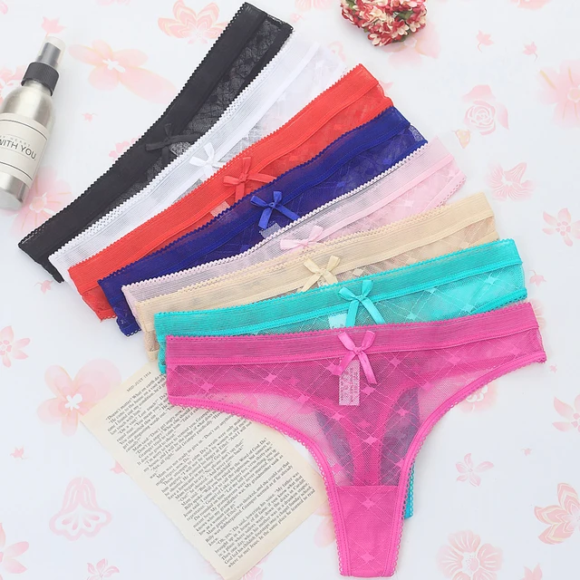 Women's Seamless Underwear Thongs & G Strings Active Panties Teenage ...