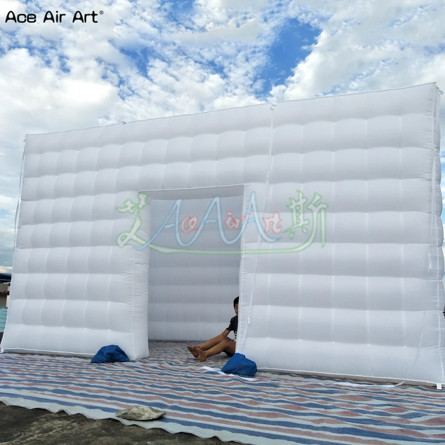 4.8x2.7x2.7m High quality Large inflatable square cube tent cubic ...