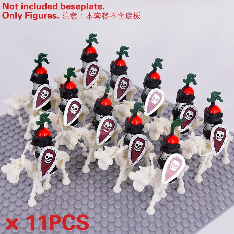 MOC-Medieval-Skeleton-Centaurs-Knights-mini-Action-Figures-Building ...