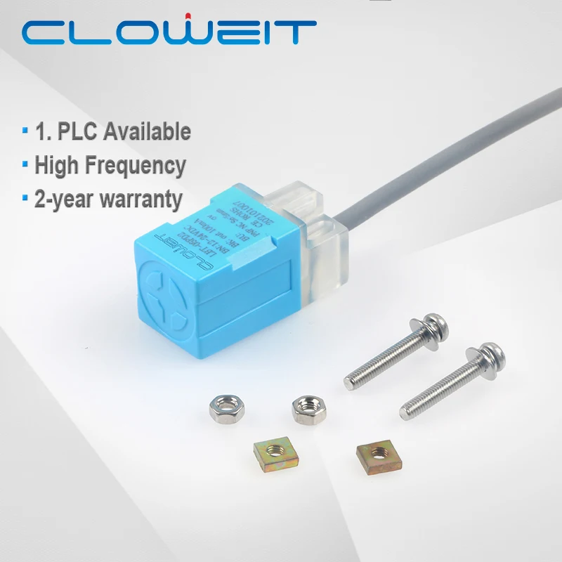 Cloweit IP68 6.5mm 5mm NO NC 1000Hz High Frequency Conveyer Approach ...