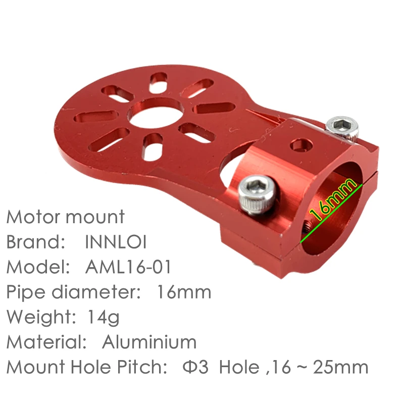 INNLOI-DIY-16mm-Drone-motor-mount-Motor-Fixture-Mount-Fixed-Base-Seat ...