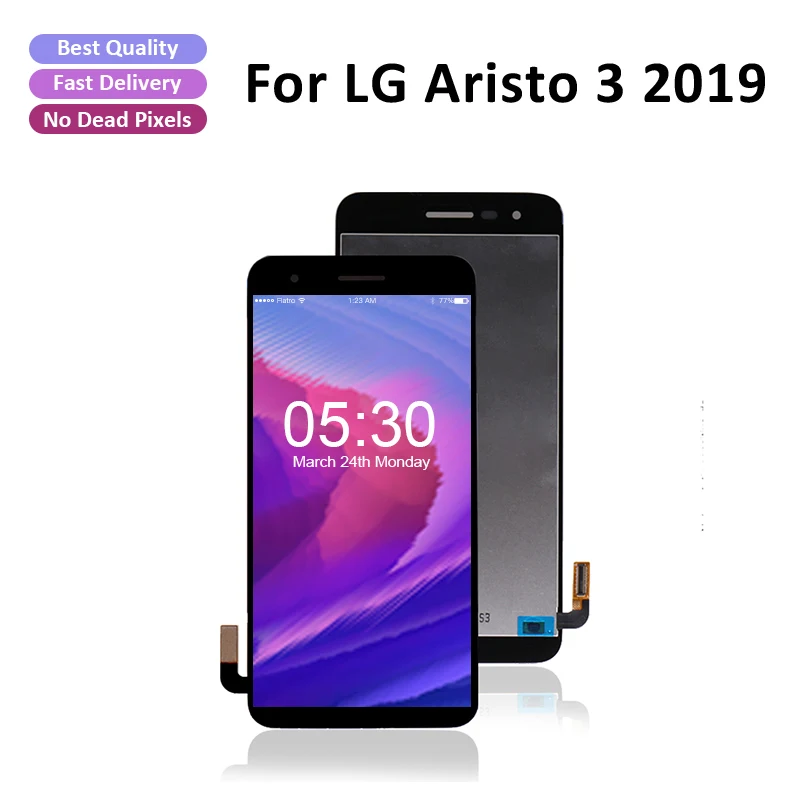 LG Aristo 3 2019 LM X220MA LM X220PM LCD 디스플레이 터치 스크린 디지타이저 어셈블리 6 "LG X220 디스플레이 수리 무료 배송|휴대폰 ...