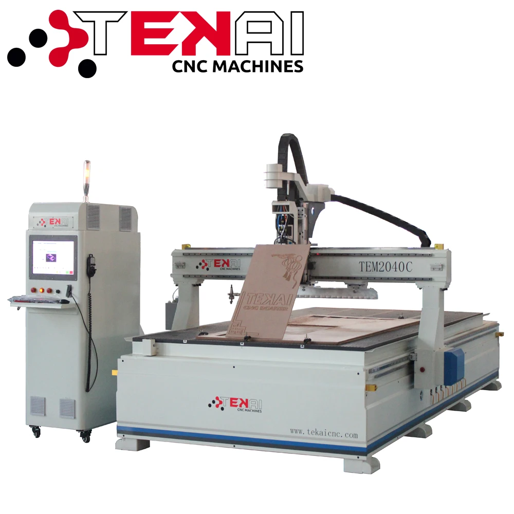 LNC Control System Axis ATC Cnc Woodworking Router 2040, 45% OFF
