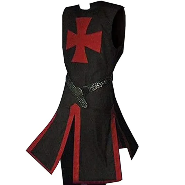 Medieval Warriors The Knight Templar Crusader Costume For Adult Men ...