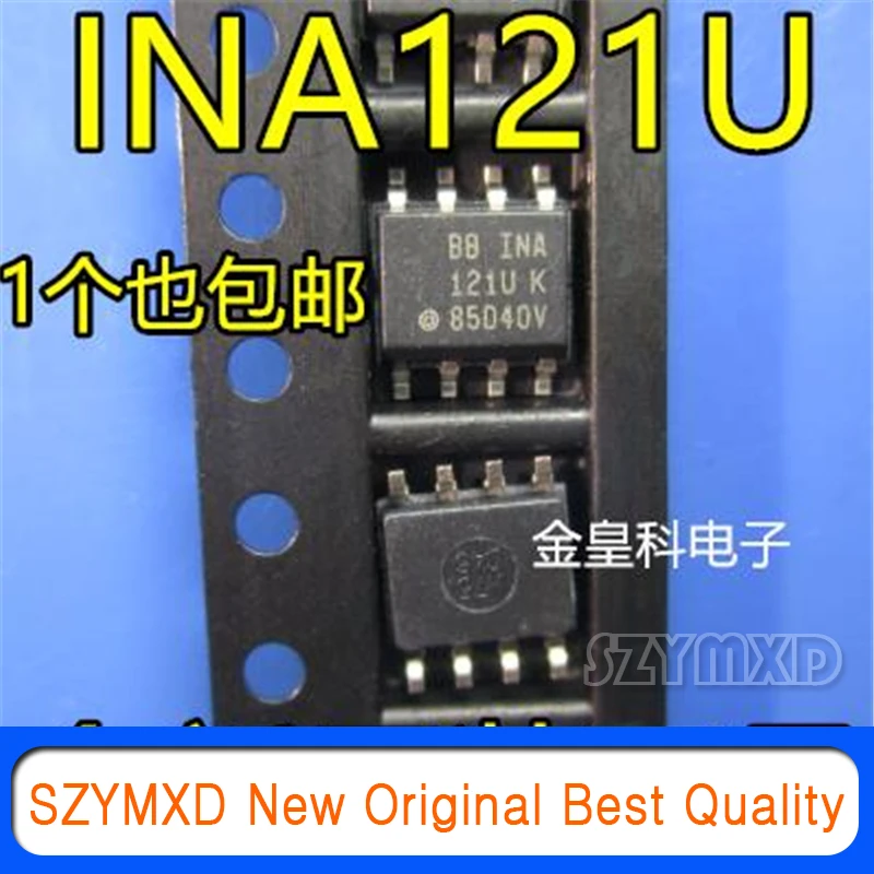 Chip de amplificador operativo SOP8, Original, INA121, INA121U ...