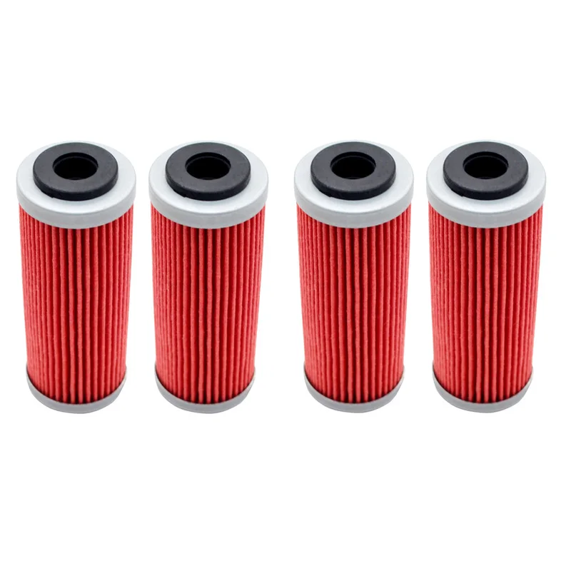 4/6pcs Motorcycle Oil Filter For Sx Sxf Sxs Xcf Xcf-w Xcw Smr 250 350 ...