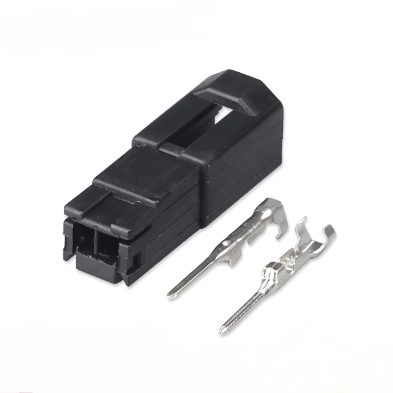 100-sets-kit-1mm-TE-AMP-2-pin-way-male-female-sound-tweeter-horn-plug ...