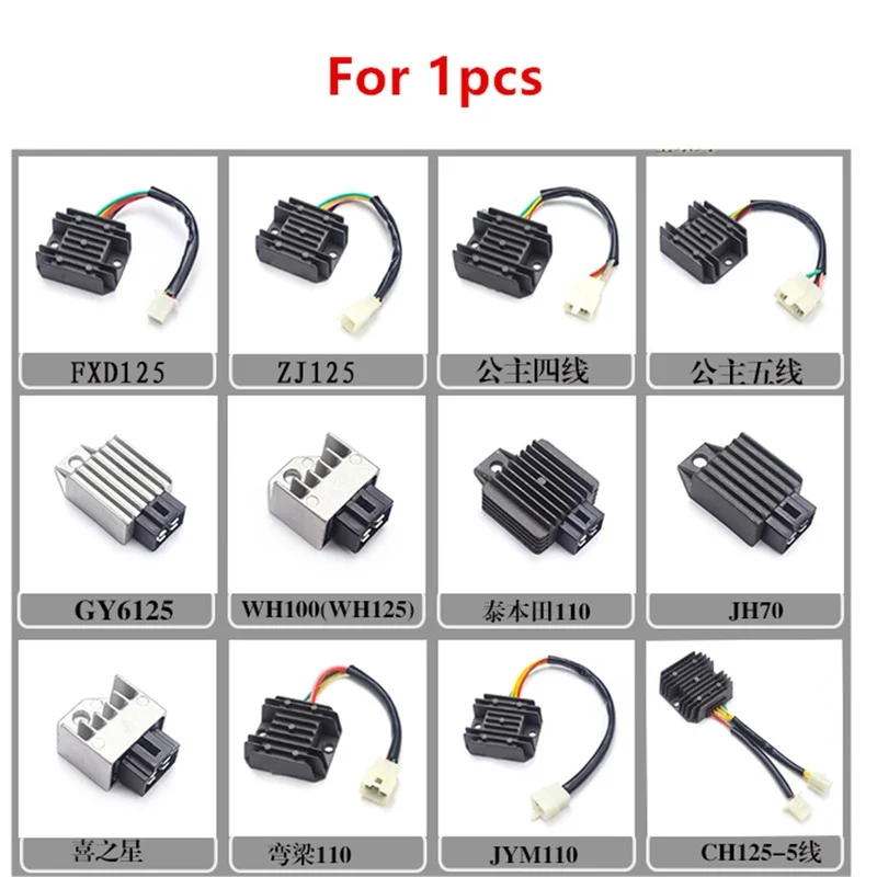 6v-12v-24v-Motorcycle-Rectifier-Voltage-Regulator-Silicon-Rectifier-for ...