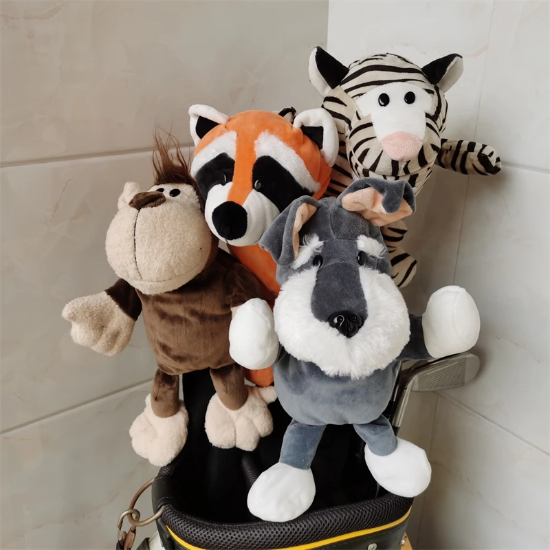 Cool-Animals-golf-driver-headcovers-golf-club-DR-FW-wood-headcover ...