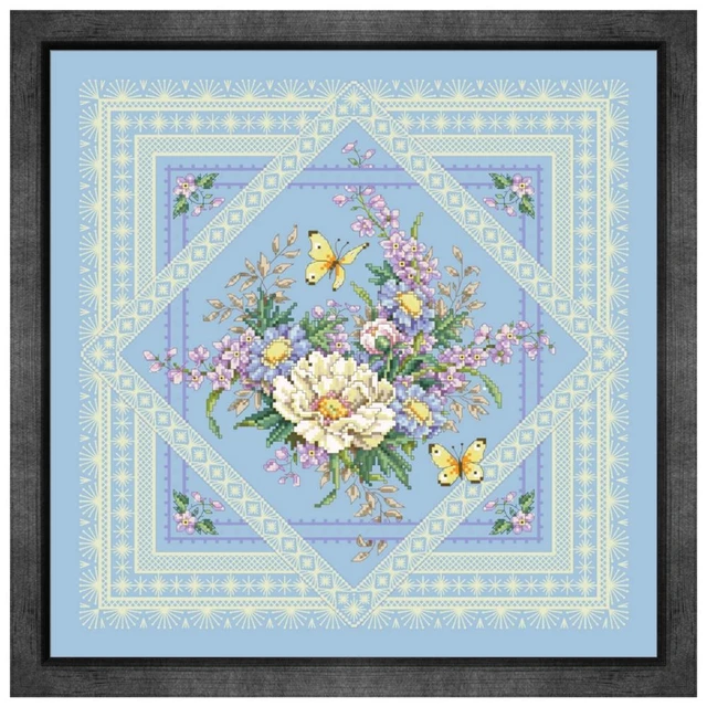 Simple Lace Flower Pattern