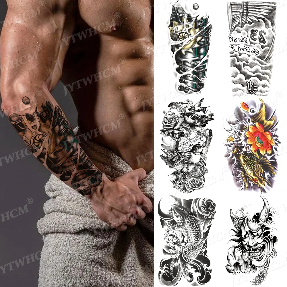 Evil Demon Skulls Tattoos