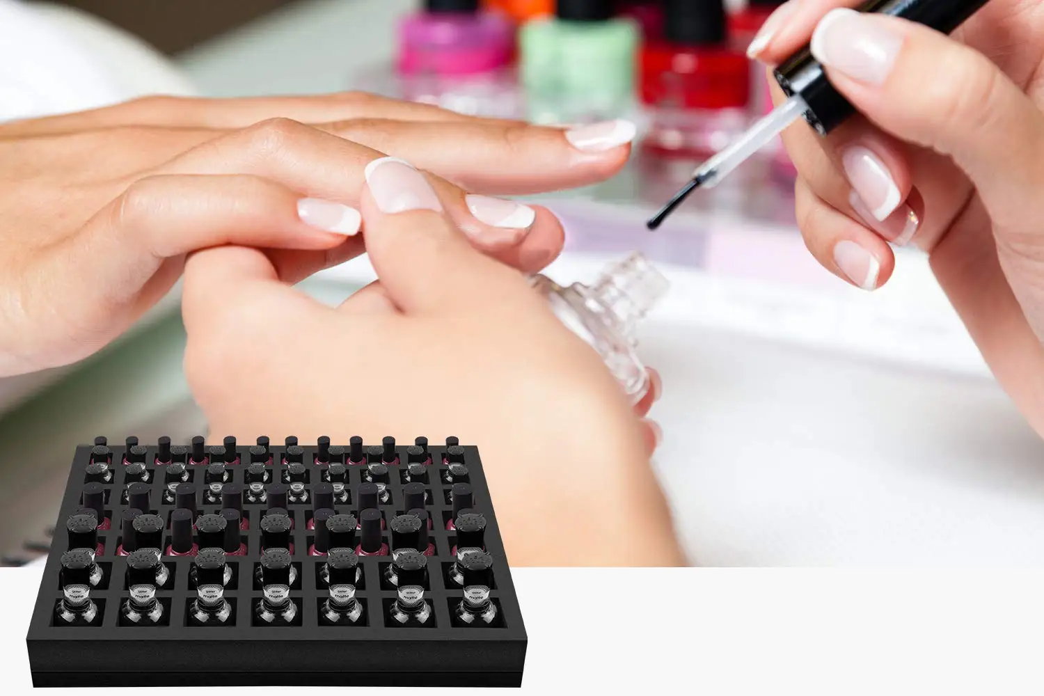 Finger Nail Polish Rack