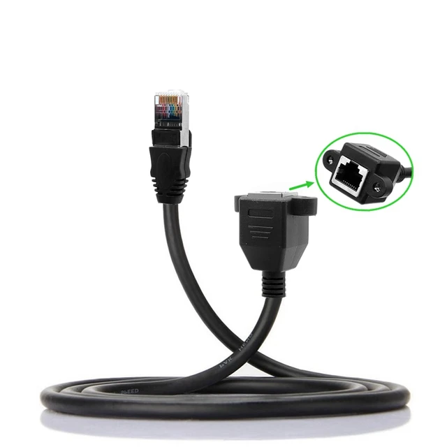 Cat6 Ethernet Cable RJ45 Right Angle UTP Network Cable Patch Cord 90 ...