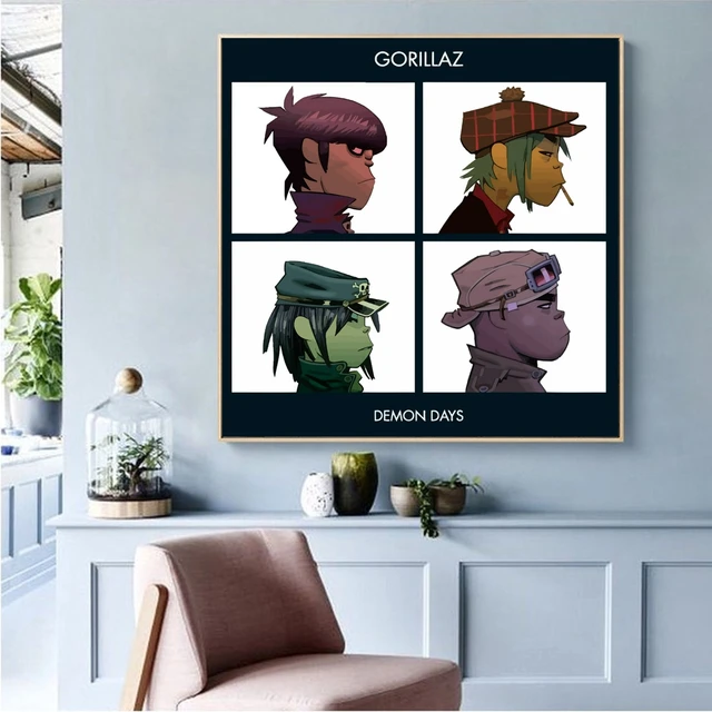 Gorillaz The Fall Album Cover
