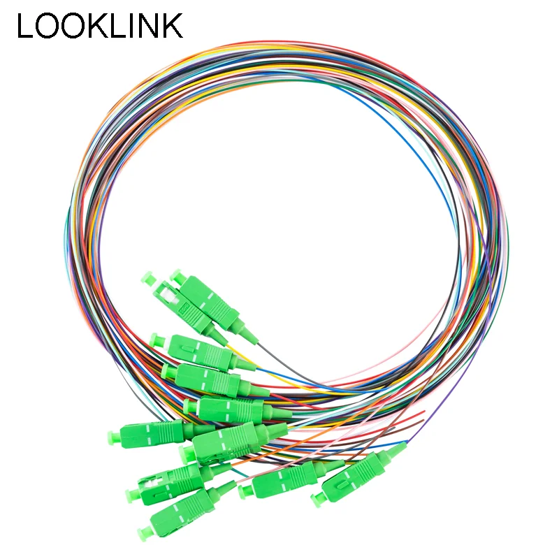 Lote de 10 Cables SC APC de 12 núcleos, lote de 12 unidades, 120 Cables ...