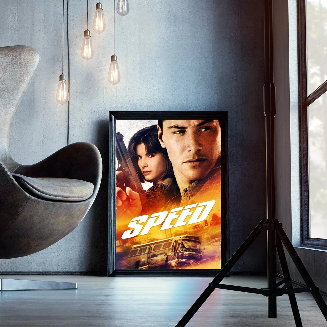 Keanu Reeves Speed Poster