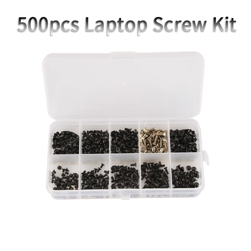 NEW 500pcs Laptop Notebook Computer Screw Kit Set for IBM for HP for ...