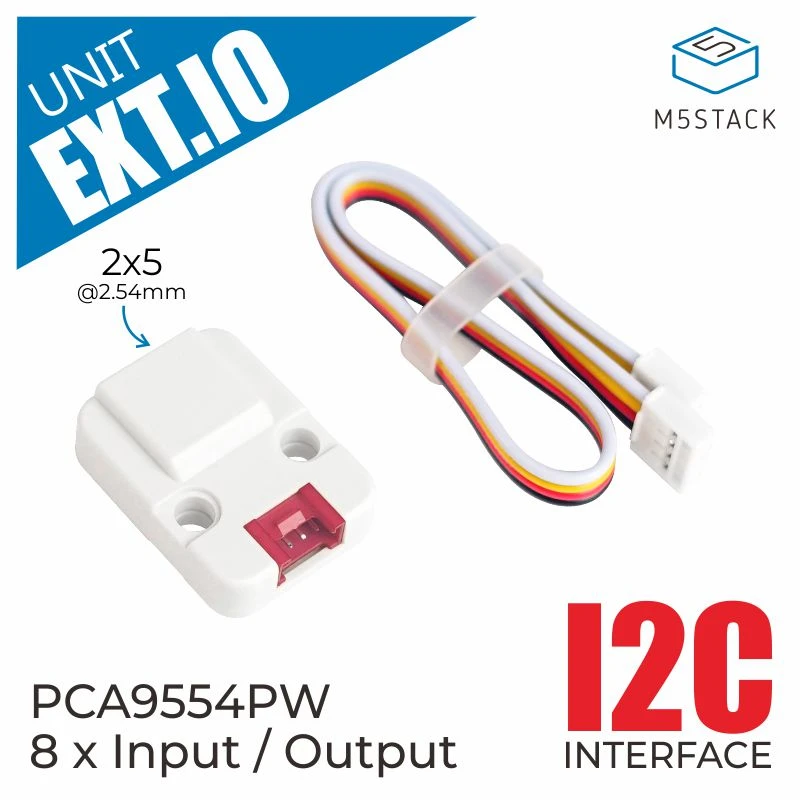 M5Stack公式拡張シリアルio i/oユニットグローブケーブルI2Cインタフェースarduino blockly ESP32 開発ボード ...