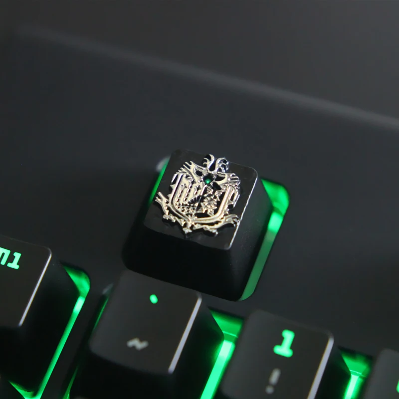 KeyStone Keycap 1 pcs Monster Hunter theme aluminum alloy metal ...
