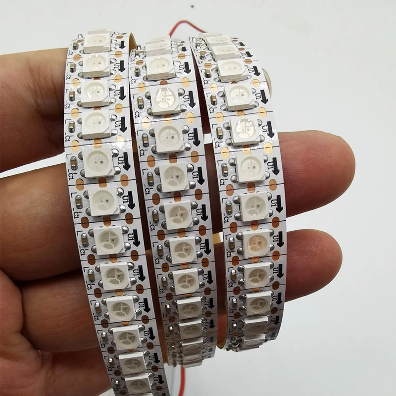 1 5M 5V Full color RGB WS2812B IC Smart LED Pixel Bar, IP30/IP65/IP67 ...