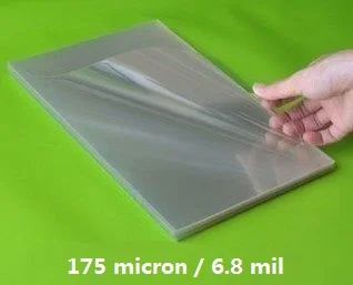 0.175mm A4 Clear Plastic Binding Cover Transparent 6.8mil Transparency ...