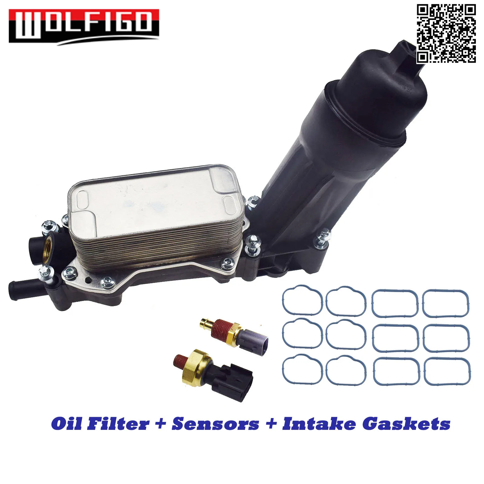 For-14-17-Chrysler-Dodge-Jeep-3-6L-Oil-Filter-Adapter-Housing-w-Oil ...